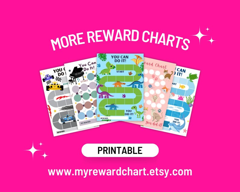 Valentine Reward Chart Printable Heart Reward Chart Reward - Etsy