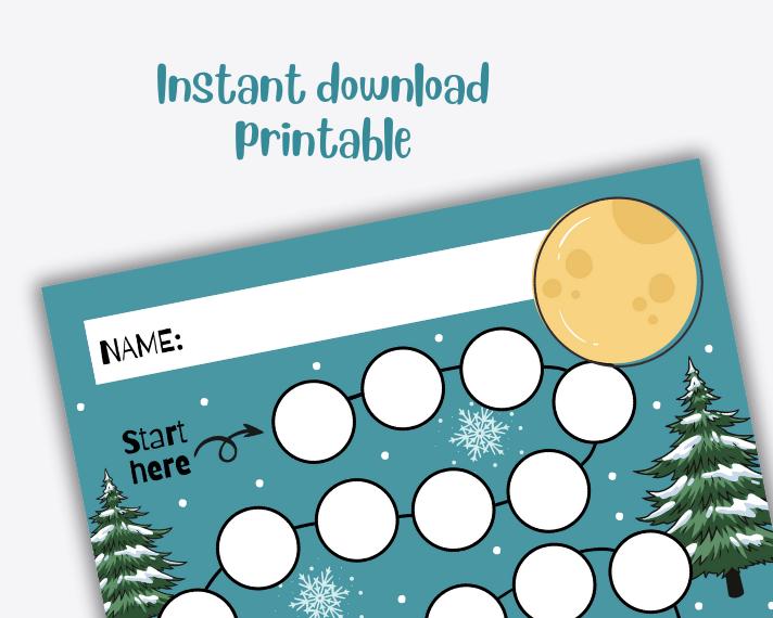 Wolf Reward Chart: Kids' Behavior Tracker (printable PDF) - Etsy