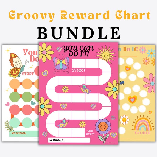 Hippie Reward Chart - Etsy