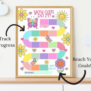 Groovy Butterfly Reward Chart: Kids Behavior Tracker (PDF, PNG, JPG) - Etsy