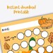 Fall Turkey Reward Chart: Thanksgiving Potty Training (printable) - Etsy