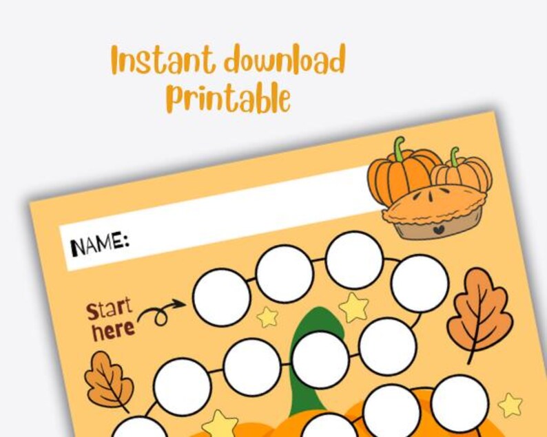 Fall Turkey Reward Chart: Thanksgiving Potty Training (printable) - Etsy