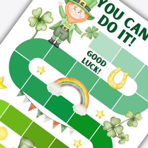 Leprechaun Reward Chart: St. Patrick's Day Kids Behavior (PDF) - Etsy