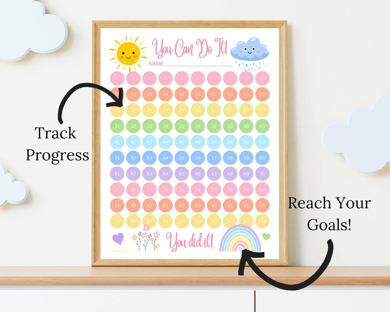Kids Printable Reading Chart, Reading Reward Chart, Kids Reward Chart ...