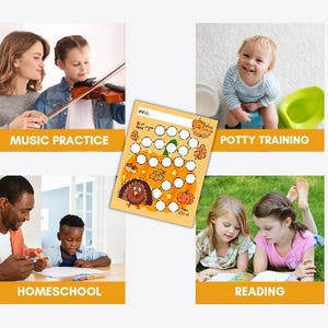 Fall Turkey Reward Chart: Thanksgiving Potty Training (printable) - Etsy