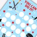 Hockey Reward Chart: Kids Goal Setting, Behavior Tracker (digital ...