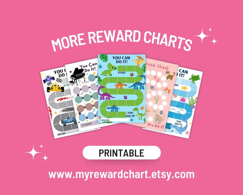 Spring Butterfly Reward Chart, Printable Sticker Chart, Spring ...