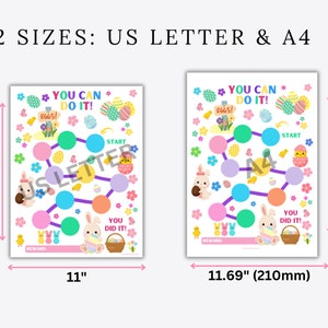 Easter Reward Chart, Kids Reward Chart, Classroom Goal Tracker, Habit ...