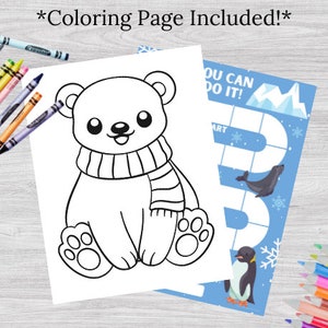 Arctic Animals Reward Chart: Winter Classroom Theme (digital Download ...