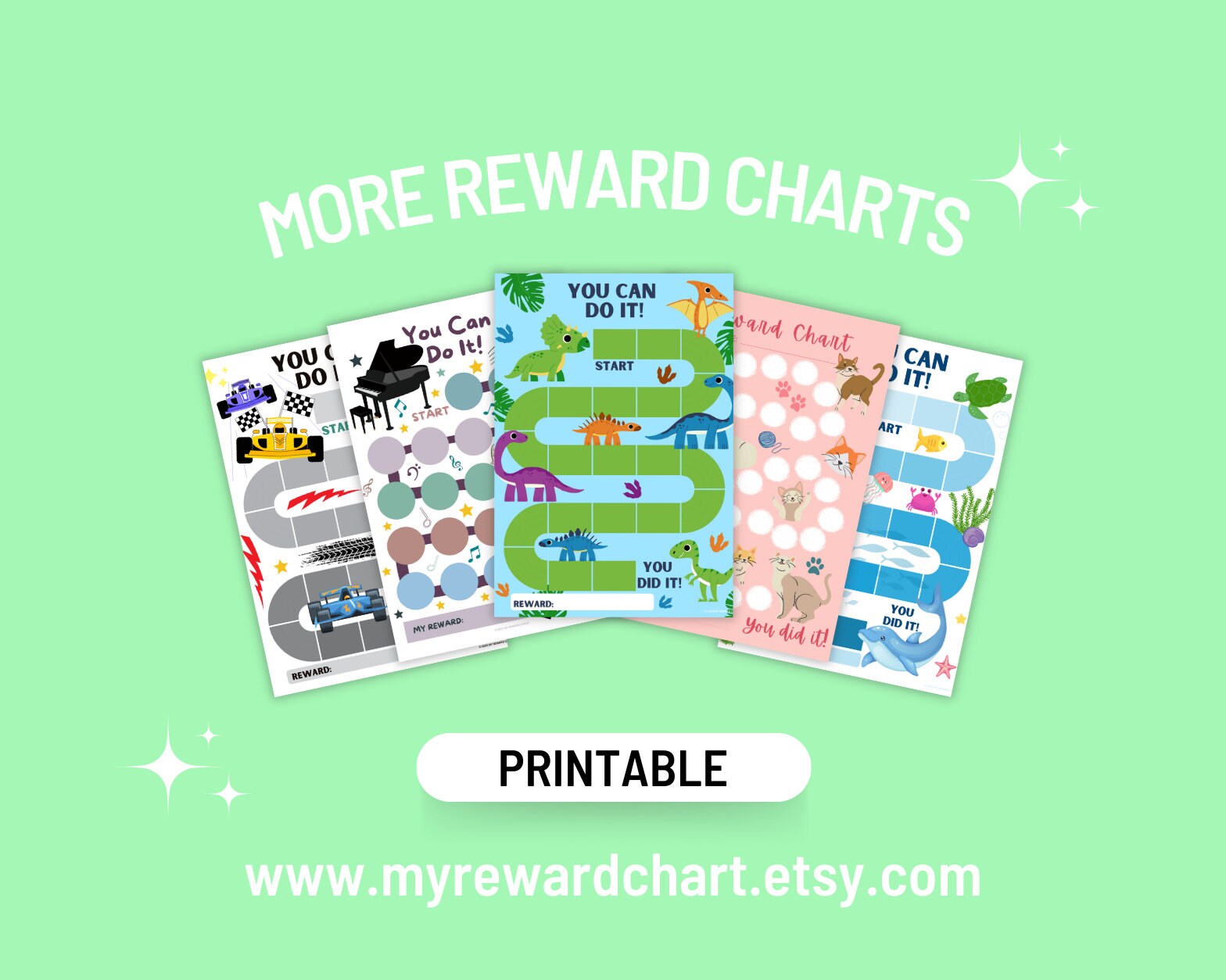 Easter Reward Chart, Kids Reward Chart, Easter Games, Bunny Potty ...