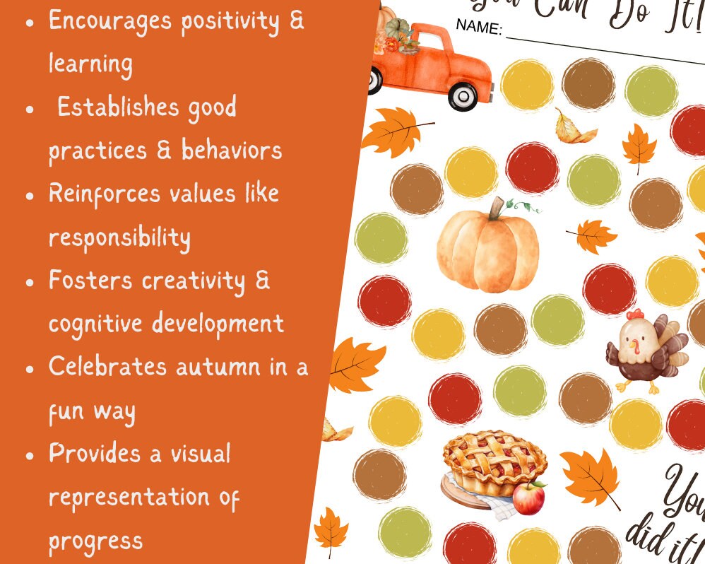 Autumn Reward Chart, Pumpkin Class Reward Chart, Pumpkin Reward Chart ...