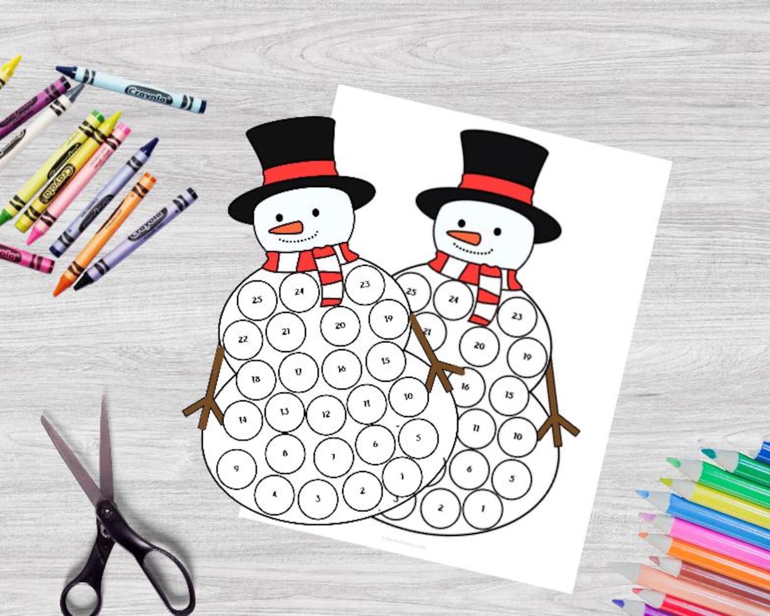 Printable Christmas Countdown, Snowman Reward Chart, Snowman Sticker ...