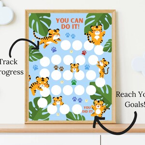 Sticker Chart Bundle, Boy Reward Chart Printable, Kids Reward Chart ...