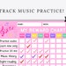 Printable Music Practice Reward Chart for Kids (PDF) - Etsy