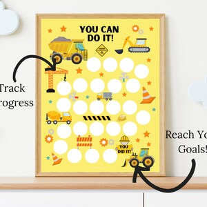 Sticker Chart Bundle, Boy Reward Chart Printable, Kids Reward Chart ...