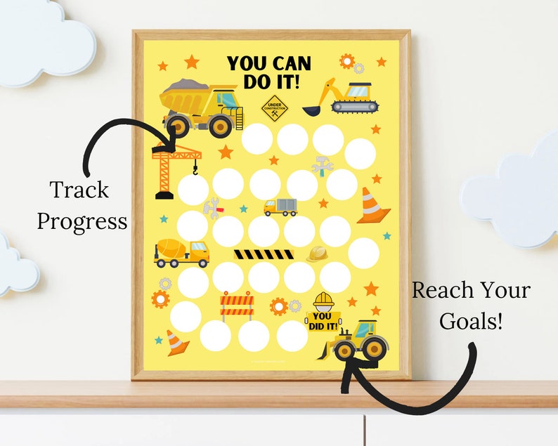 Sticker Chart Bundle, Boy Reward Chart Printable, Kids Reward Chart ...