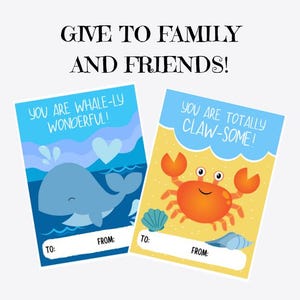 50+ Animal Valentines, Funny Printable Valentine Cards for Kids ...