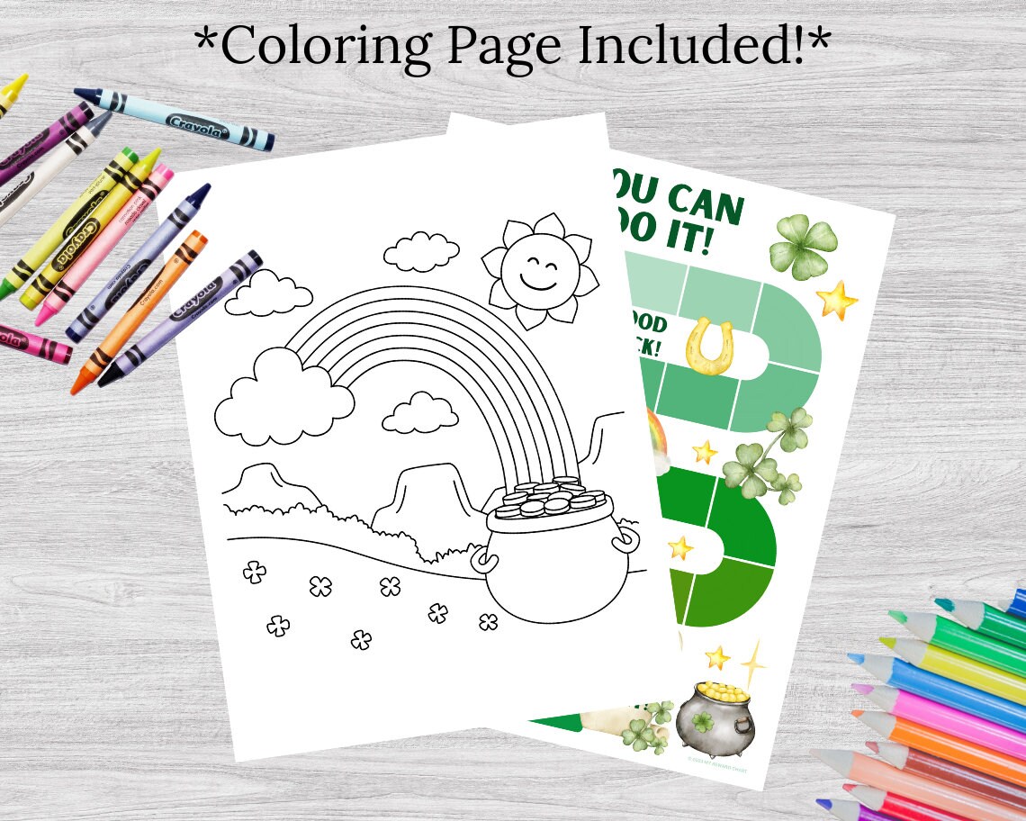 Leprechaun Reward Chart: St. Patrick's Day Kids Behavior (PDF) - Etsy