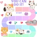 Printable Cat Reward Chart, Potty Training Chart, Kids Reward Chart ...