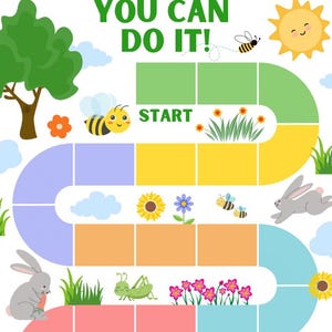Summer Nature Reward Chart, Kids Sticker Chart, Behavior Chart ...