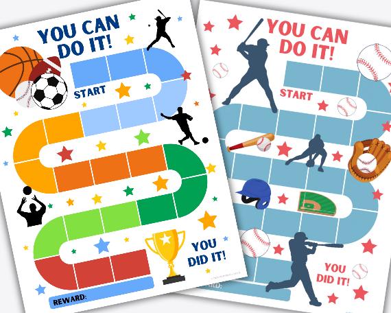 Printable Reward Chart Bundle, 25 Kids Behavior Charts, Sticker Charts ...