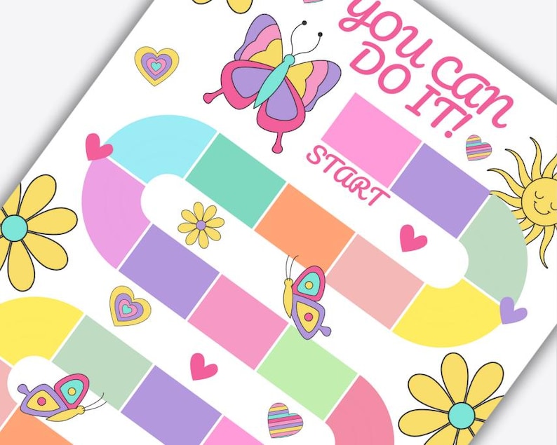 Groovy Butterfly Reward Chart: Kids Behavior Tracker (PDF, PNG, JPG) - Etsy