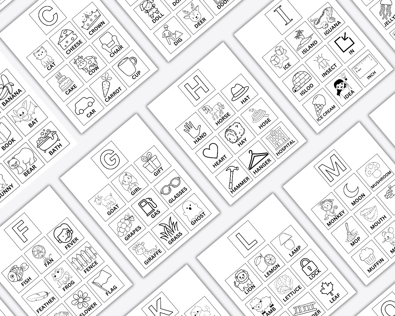 Preschool Pre-k Kindergarten Learning, Printable Activity Worksheets ...