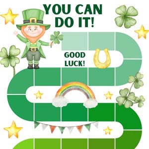 Leprechaun Reward Chart: St. Patrick's Day Kids Behavior (PDF) - Etsy