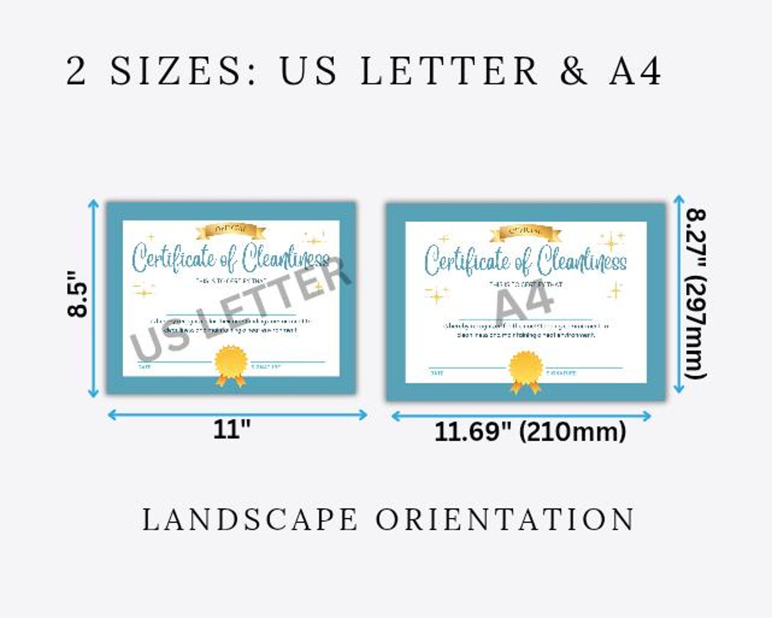 Clean Room Award, Cleanliness Certificate, Tidy Room Award, Kids ...