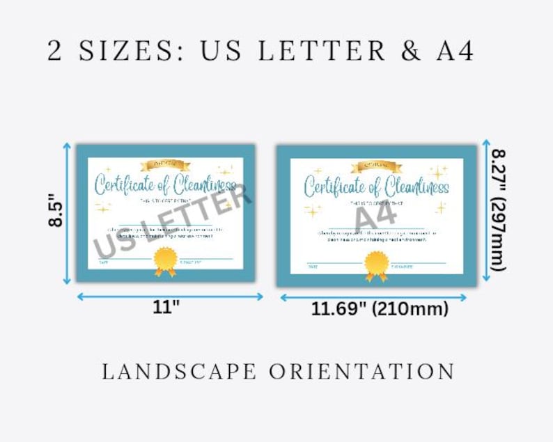 Clean Room Award, Cleanliness Certificate, Tidy Room Award, Kids ...