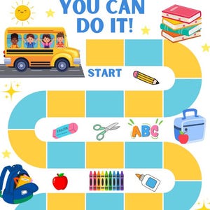 Back to School Reward Chart for Kids – Printable Behavior Chart ...