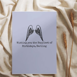 ACOTAR Digital Printable Birthday Greeting Card - Foldable or ...