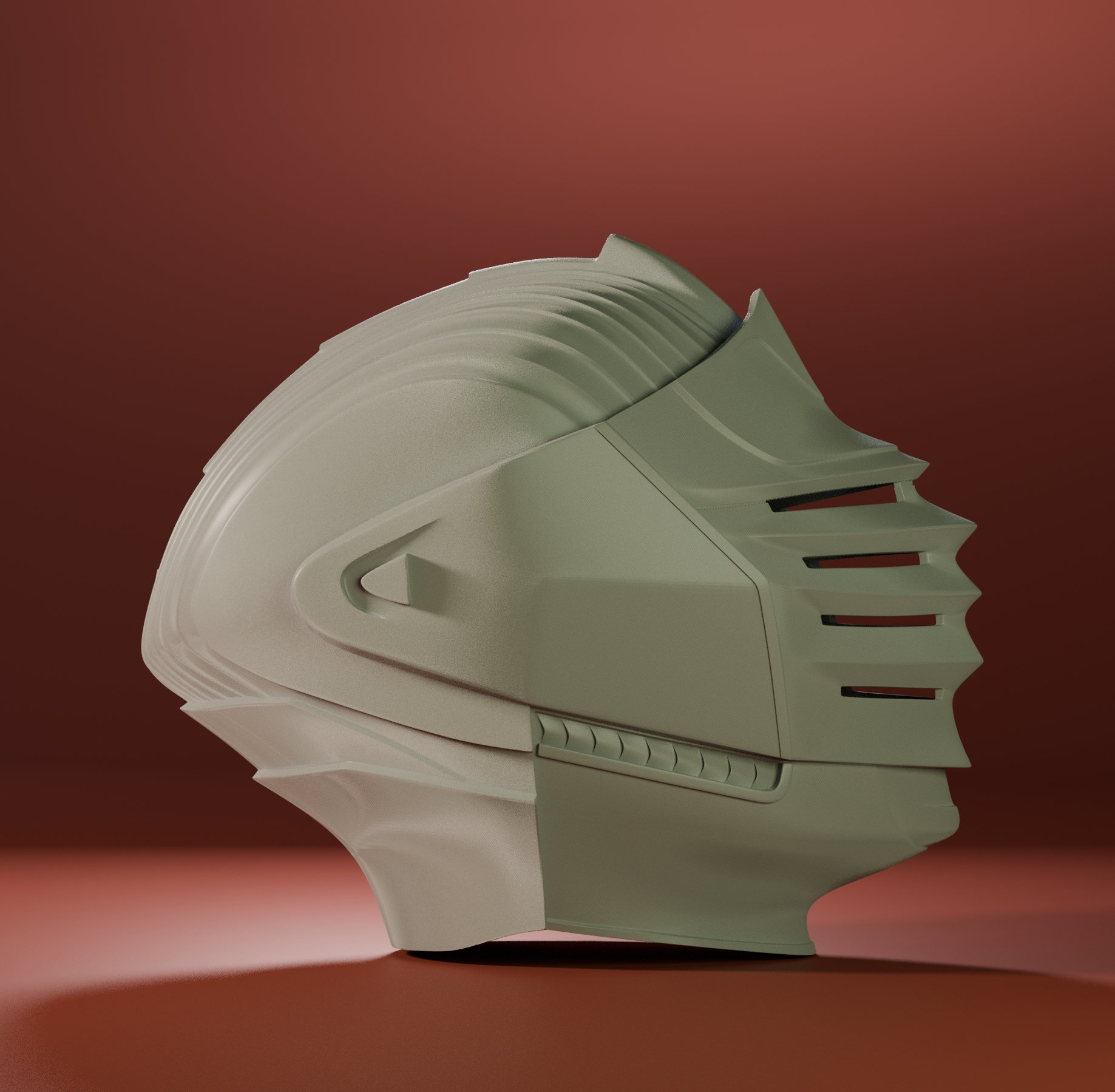 Marrok Ashoka Tv Series Helmet Cosplay 3D Print - 3D Printed Helmet ...