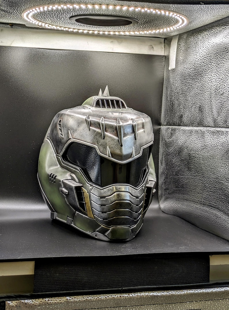 Doom the Dark Ages Slayer Helmet - 3D Printed Helmet/replica - Doom ...