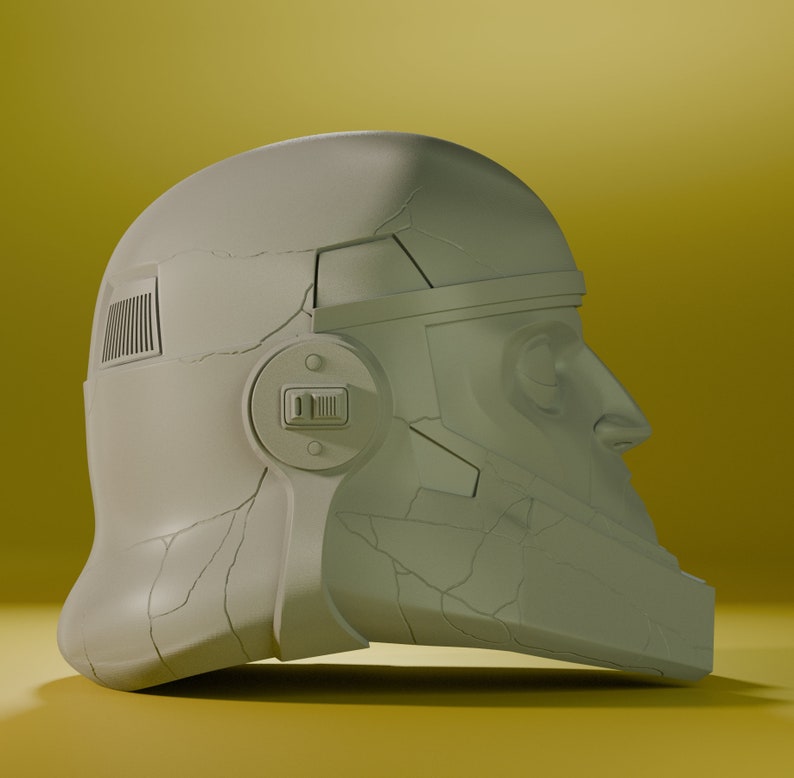 Captain Enoch 3d Print 3d Printed Helmet Replica Star Wars Props