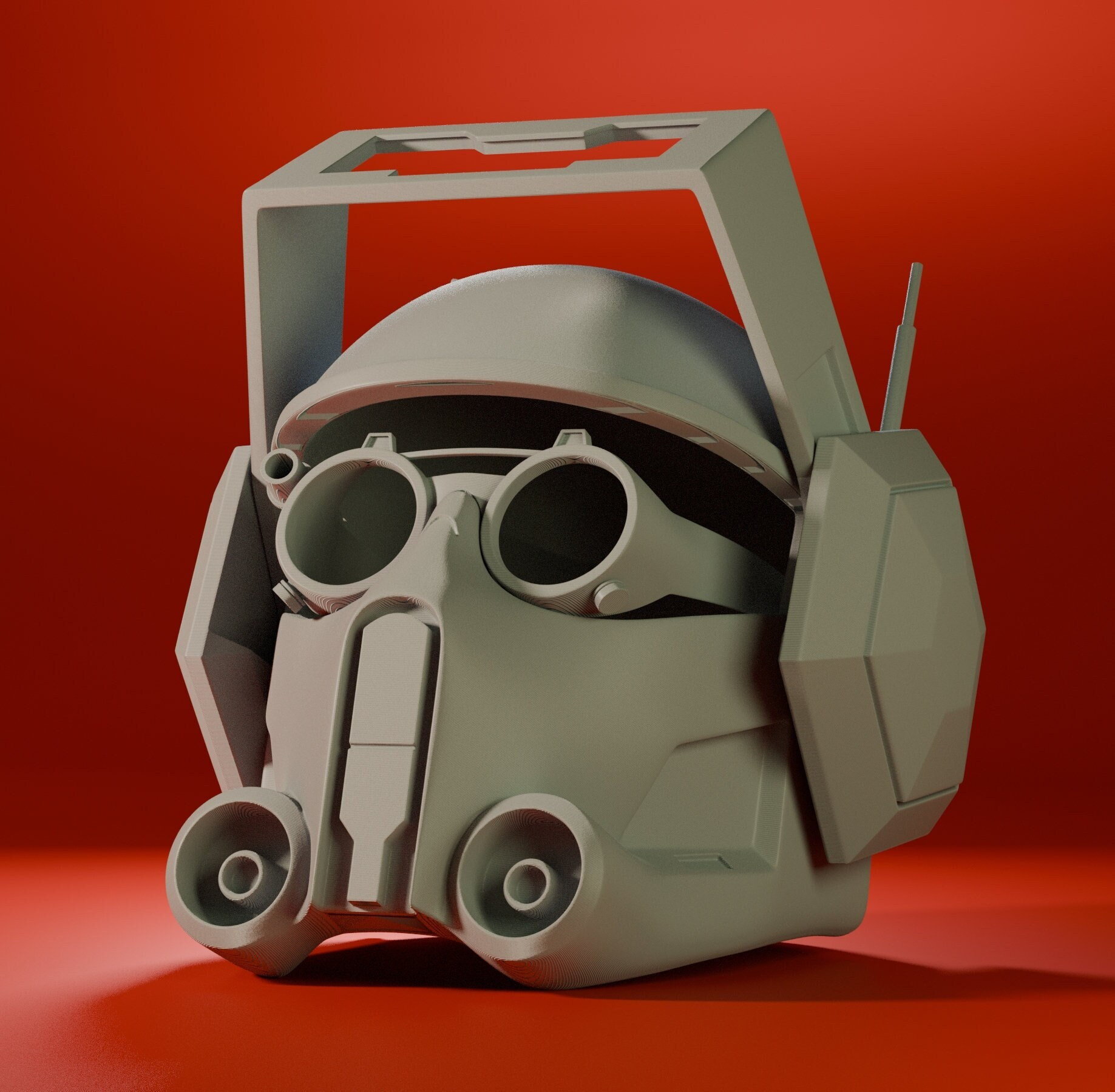 Tech Bad Batch Helmet 3D Print 3D Printed Helmet/replica Star Wars Props Cosplay Clone Wars Rex ...