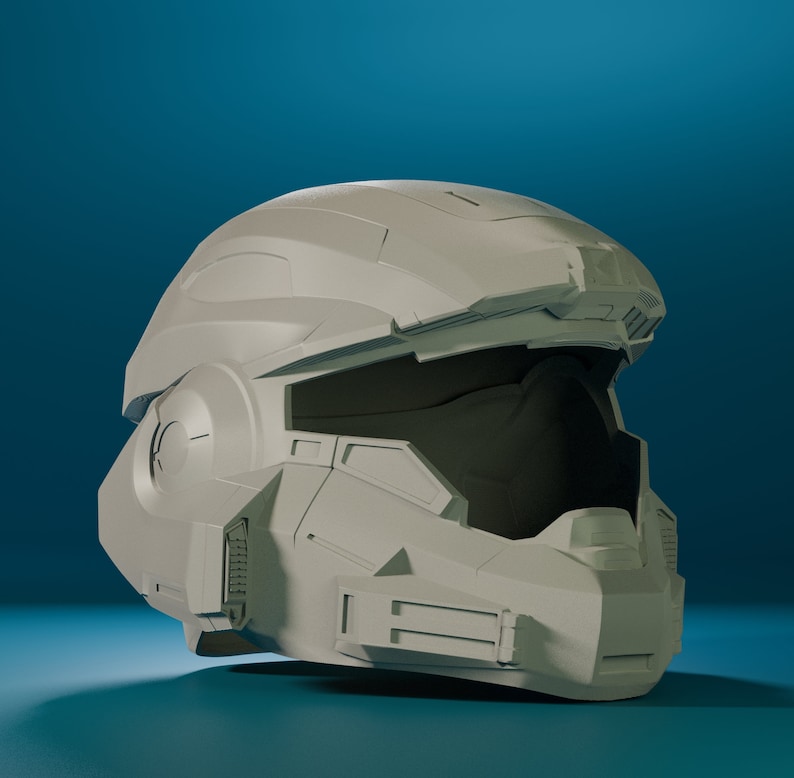 Noble 6 MK V B Helmet Cosplay 3D Print 3D Printed Helmet/replica Halo Props Cosplay Helmet DIY ...