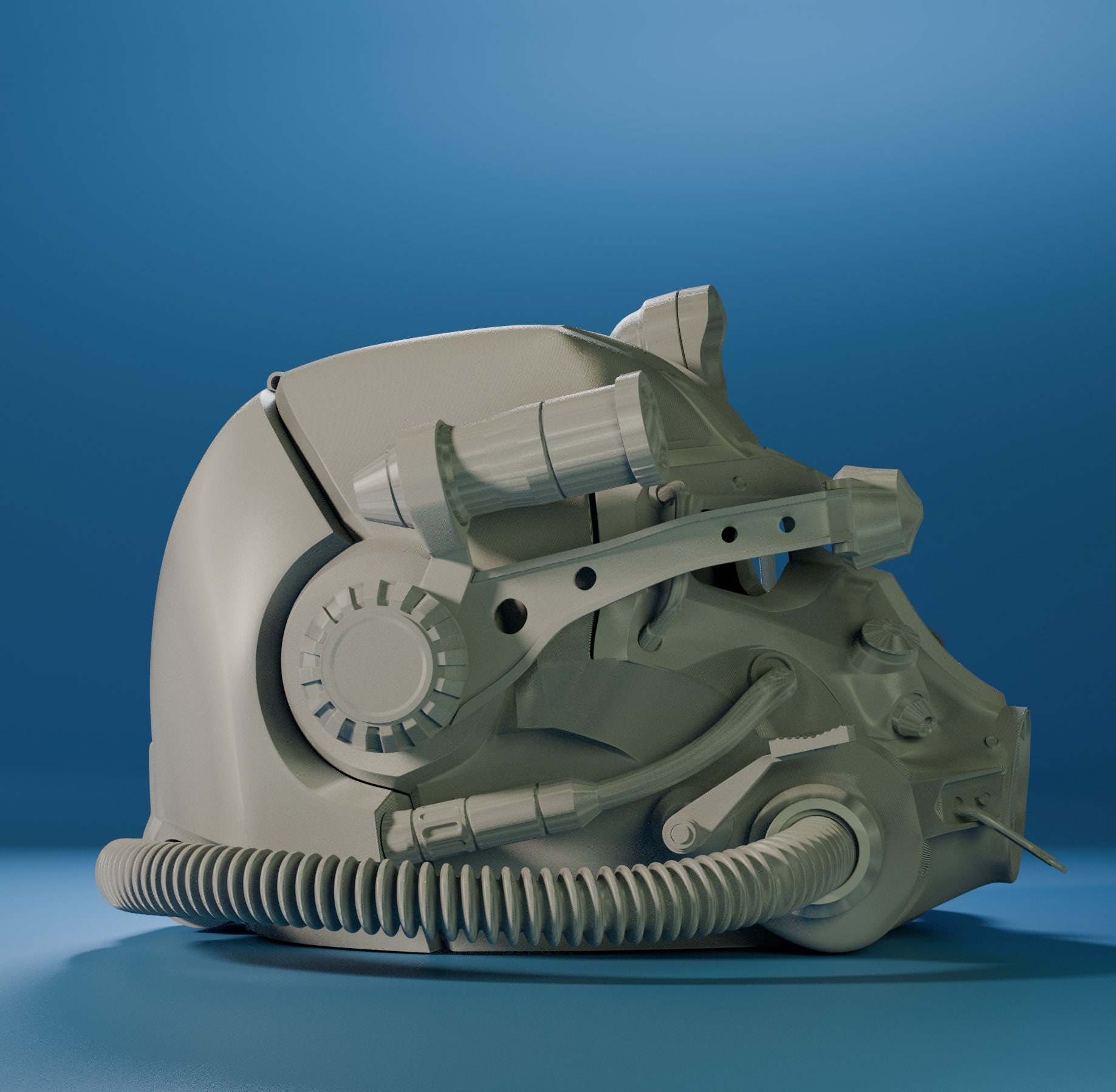 Fallout TV Series T-60 Helmet Cosplay 3D Print 3D Printed Helmet ...