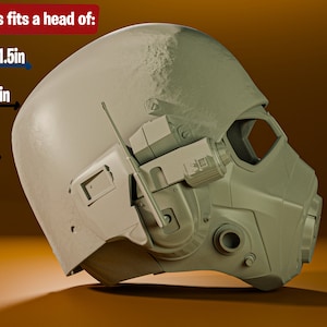 Fallout TV Series NCR Ranger Helmet Cosplay 3D Print - 3D Printed ...