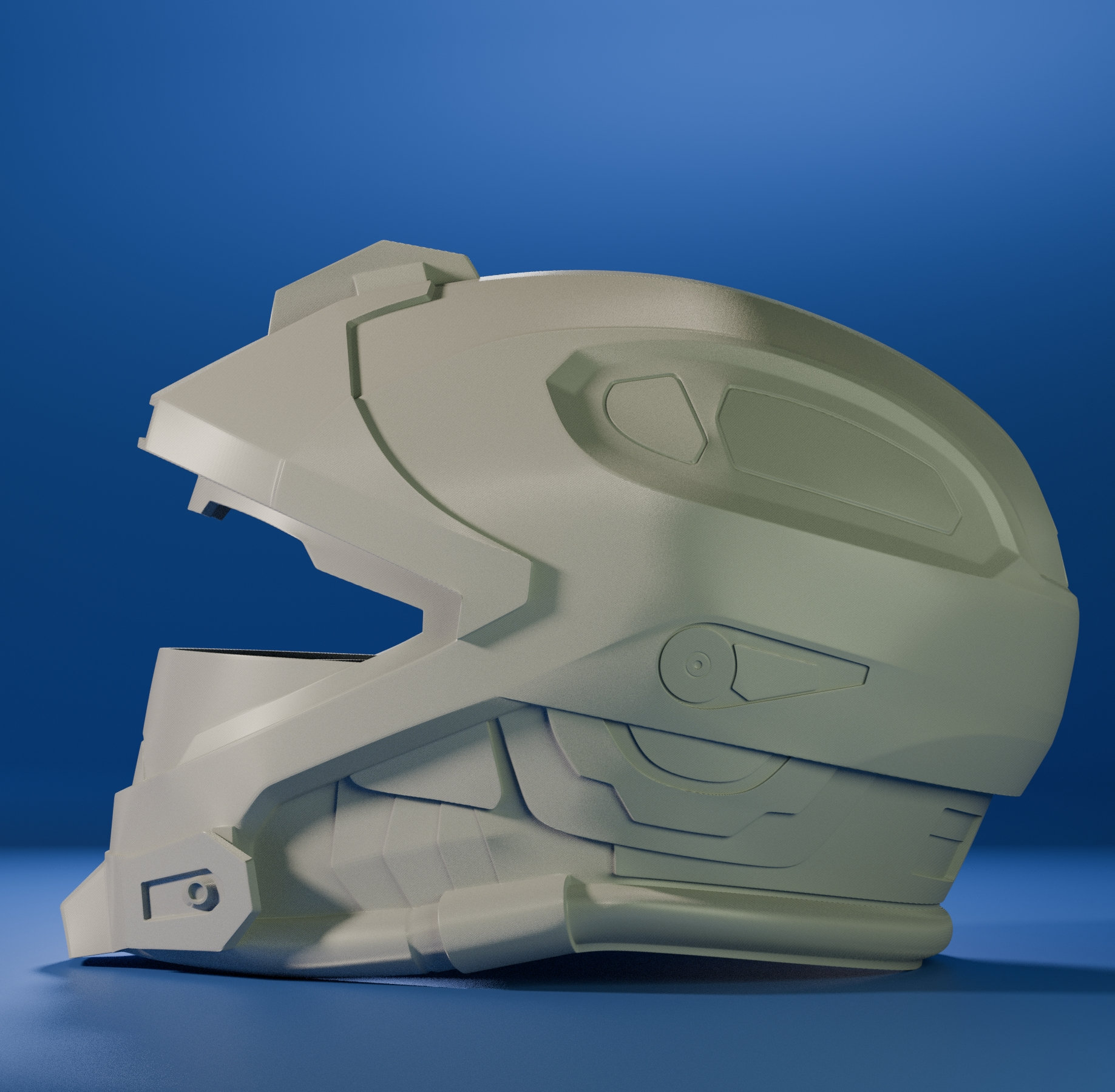 Halo Recon Helmet 3D Print 3D Printed Helmet/replica Halo Props Cosplay ...