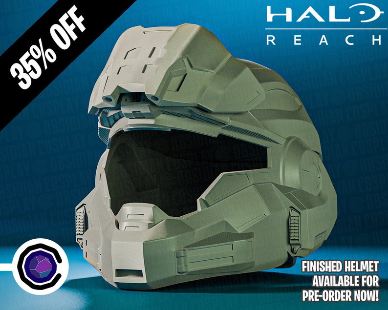 Noble 6 MK V B Helmet Cosplay 3D Print 3D Printed Helmet/replica Halo ...