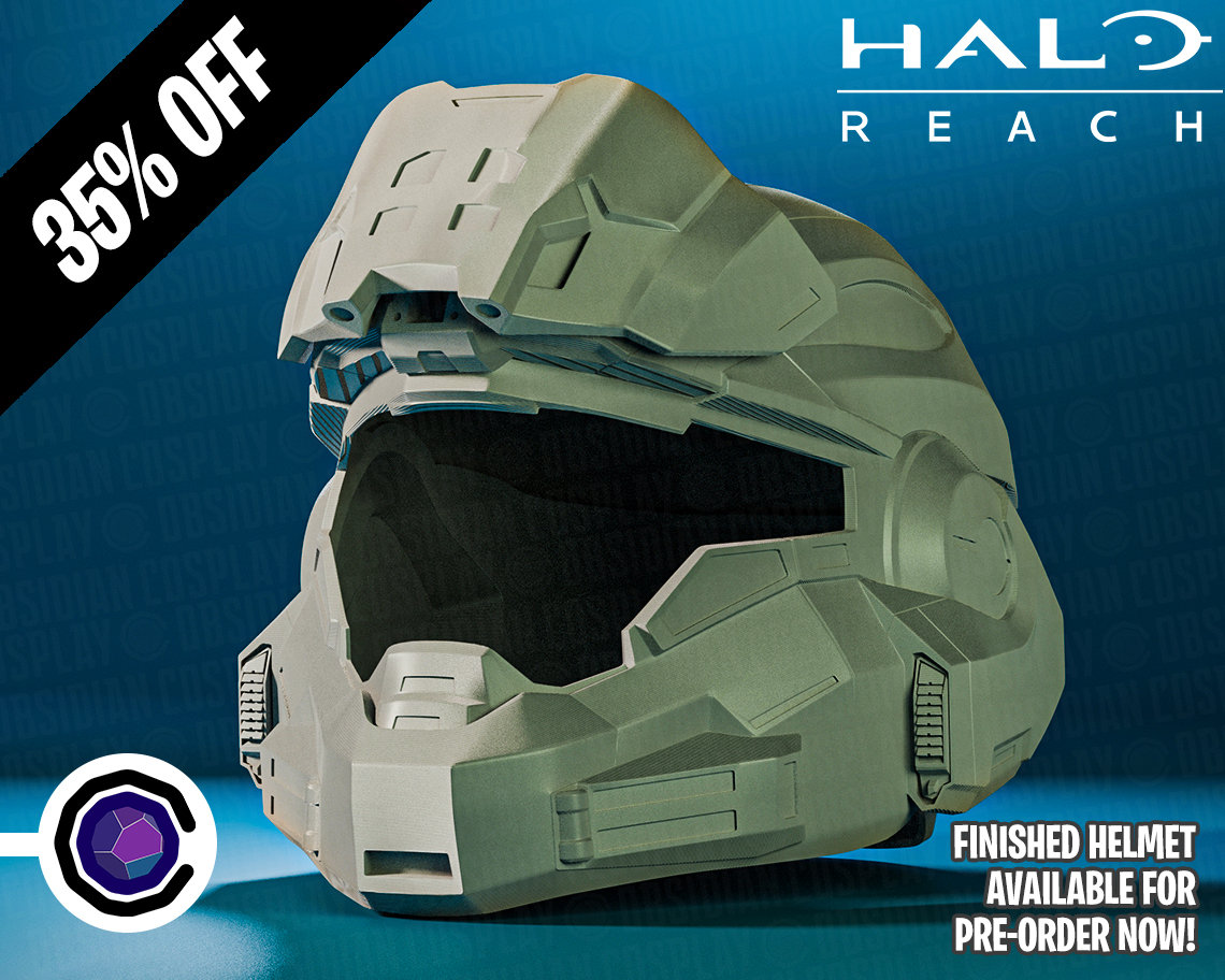 Noble 6 MK V B Helmet Cosplay 3D Print 3D Printed Helmet/replica Halo ...