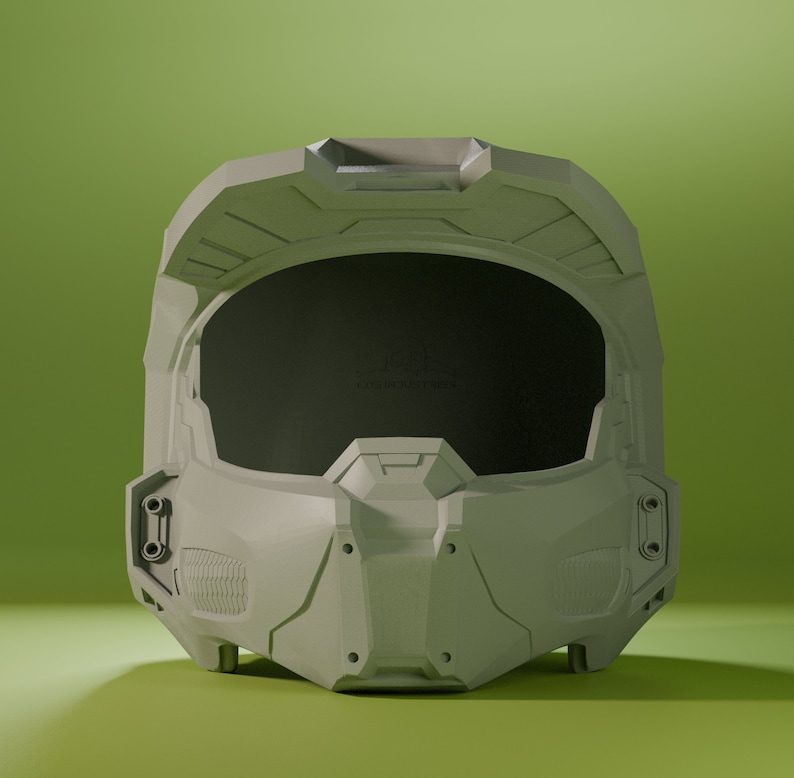 Halo Master Chief Helmet 3D Print 3D Printed Helmet/replica Halo Props ...