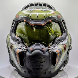 Doom Slayer Helmet Cosplay 3D Print - 3D Printed Helmet/replica - Doom ...