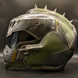 Doom the Dark Ages Slayer Helmet - 3D Printed Helmet/replica - Doom ...
