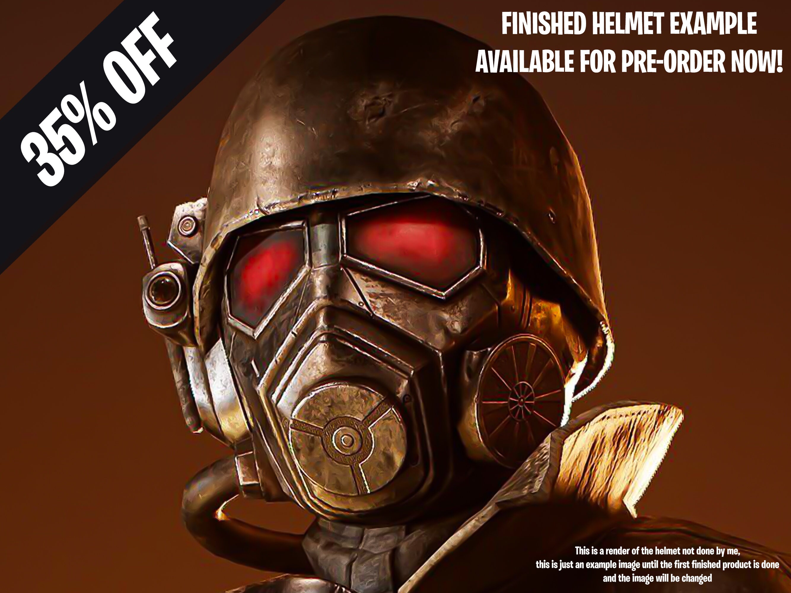 Fallout TV Series NCR Ranger Helmet Cosplay 3D Print 3D Printed Helmet ...