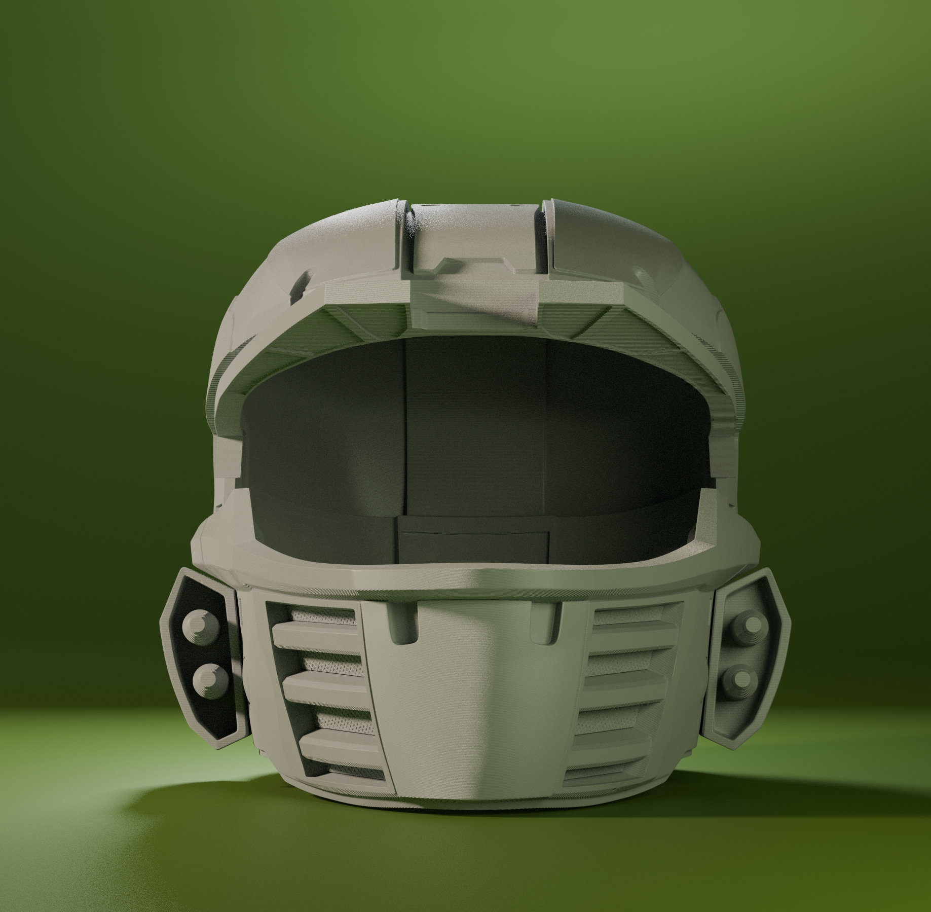 Halo Wars MK IV Helmet Cosplay 3D Print 3D Printed Helmet/replica Halo ...