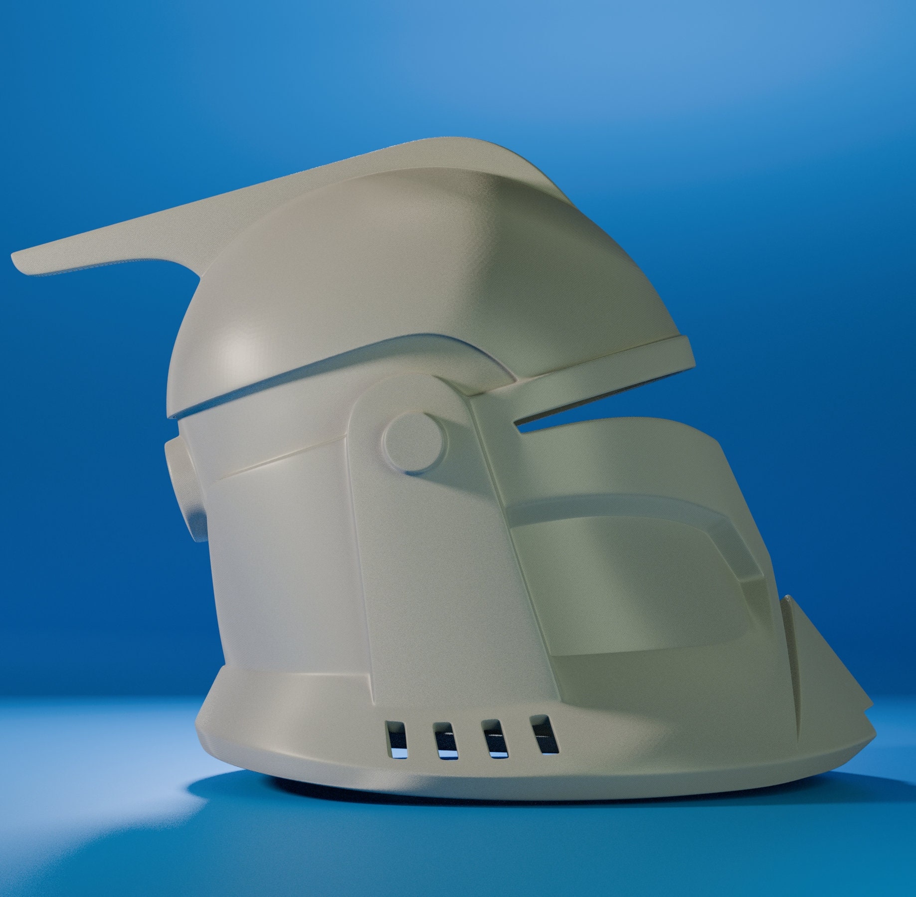 Animated Phase 1 Clone Trooper Helmet Cosplay 3D Print 3D Printed Helmet/replica Clone Wars ...