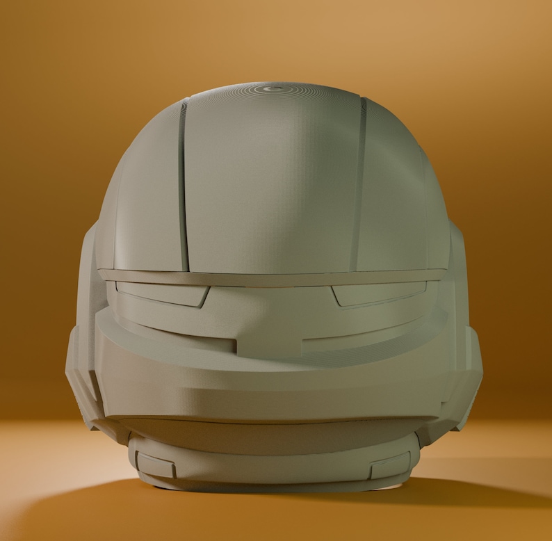 Halo Infinite ODST Helmet 3D Print 3D Printed Helmet/replica Halo Props ...