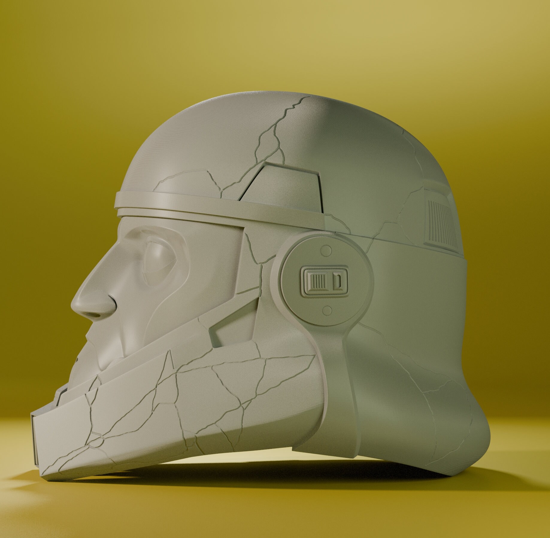 Captain Enoch 3D Print - 3D Printed Helmet/replica - Star Wars - Props ...